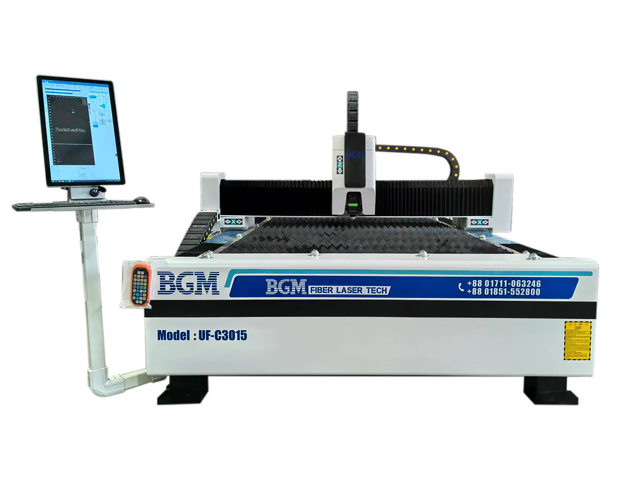 BGM Fiber Laser Machine UF-C3015 - BGM TECH CNC